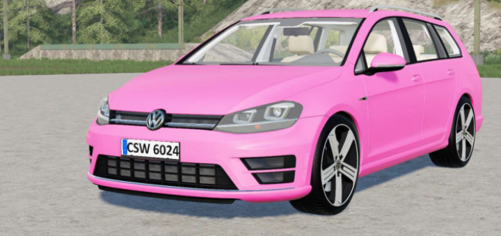 Volkswagen Golf GL 1983 v1.0 FS19 - Farming Simulator 22 Mod / FS19 Mody