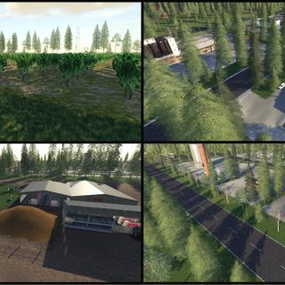 West End 64x przez Levis FS19 v1.0 FS19 - FS25 Mody | FS22 Mody