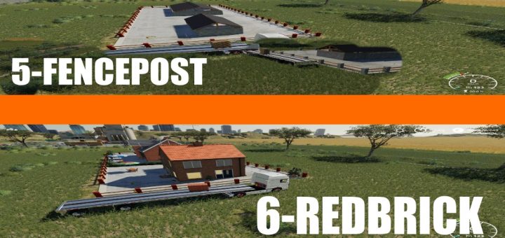 Remiza strażacka z syreną v1.0 FS19 - Farming Simulator 22 Mod / FS19 Mody