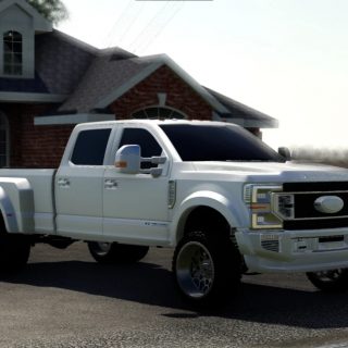 2020 F450 All White v1.0 FS19 - FS25 Mody | FS22 Mody