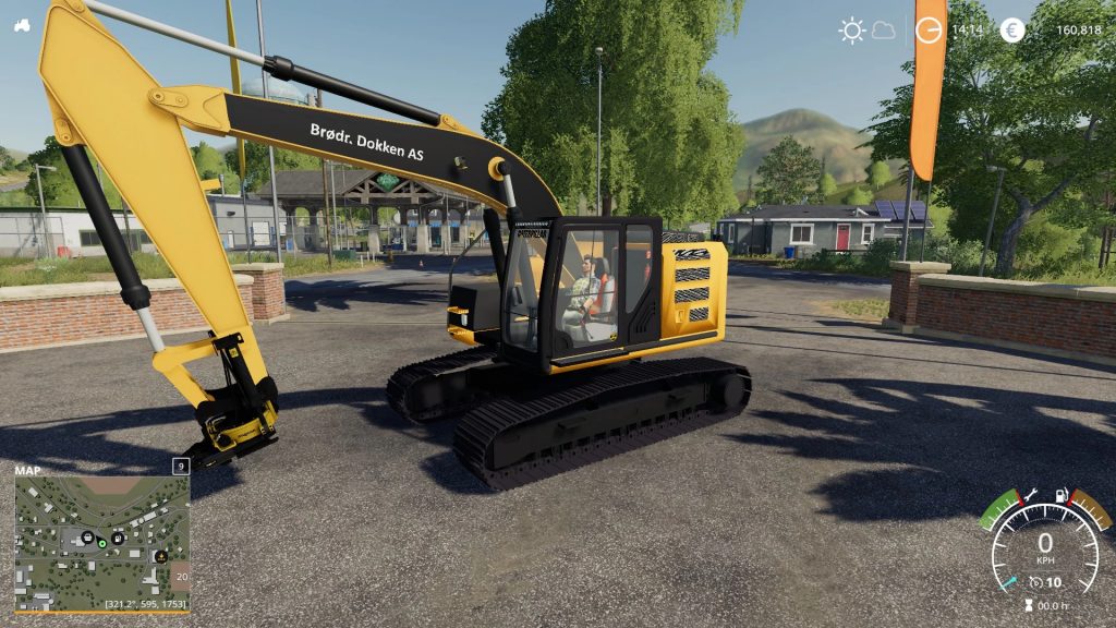 CAT 320EL v1.0 FS19 - FS25 Mody | FS22 Mody