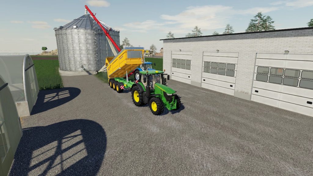 GSI Placeable Grain Bin v1.1 FS19 - FS25 Mody | FS22 Mody