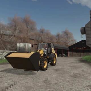 JCB Telehandler Attachments v1.0 FS19 - FS25 Mody | FS22 Mody