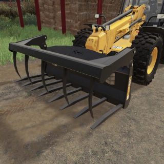 JCB Telehandler Attachments v1.0 FS19 - FS25 Mody | FS22 Mody
