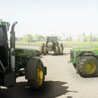 John Deere 8110-8410 v1.0 FS19 - FS25 Mody | FS22 Mody
