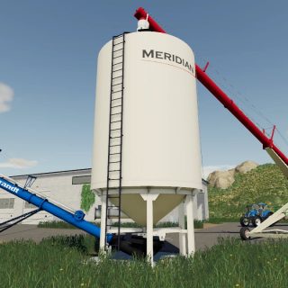 Meridian Custom Farm Silo v1.0 FS19 - FS25 Mody | FS22 Mody