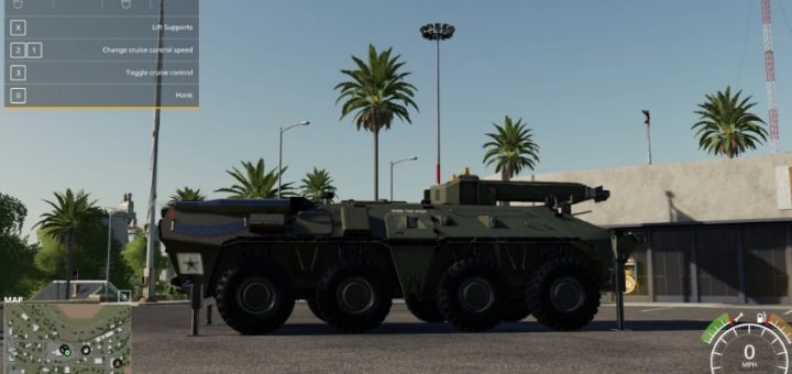 Czołg Abrams M1A1 V1.0 FS19 - Farming Simulator 22 Mod / FS19 Mody