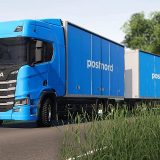 Scania R Box Truck Edit v1.40 FS19 - FS25 Mody | FS22 Mody