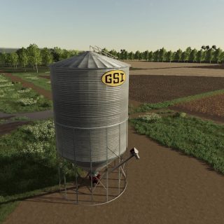 Silos do przechowywania zboża GSI (wersja GtX Script) v1.0 FS19 - FS25 ...