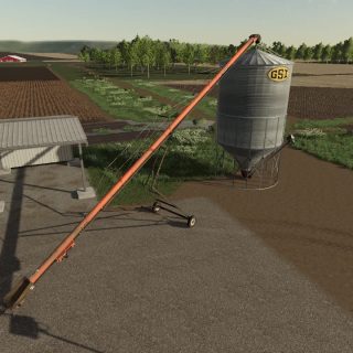 Silos do przechowywania zboża GSI (wersja GtX Script) v1.0 FS19 - FS25 ...