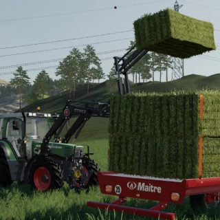 Stoll Bale Stacker H v1.0 FS19 - FS25 Mody | FS22 Mody