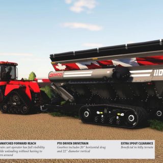 Wózki zbożowe Demco serii 22 v1.0 FS19 - FS25 Mody | FS22 Mody