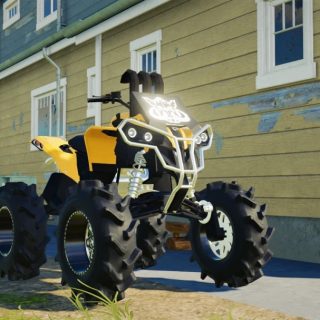 2014 DUŻY DZIK CAN-AM Renegade v1.0 FS19 - FS25 Mody | FS22 Mody