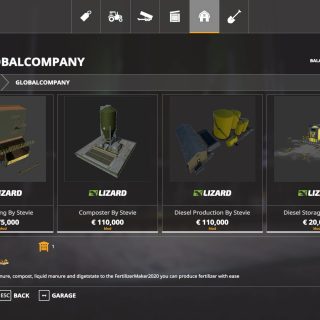 Aktualizacja Global Company Mod Pack autorstwa Stevie FS19 - FS25 Mody ...