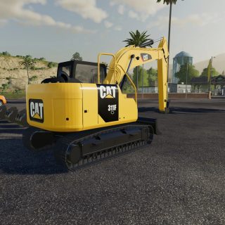 Cat 311F v1.0 FS19 - FS25 Mody | FS22 Mody