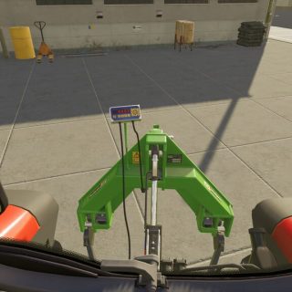 Exakta U - Threepoint Scale v1.0 FS19 - FS25 Mody | FS22 Mody