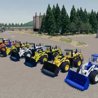 Komatsu WA-900 ładowarka górnicza v1.0 FS19 - FS25 Mody | FS22 Mody