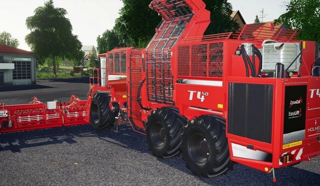 Kombajn i zestaw tnący MultiFruit T4-40 v1.0 FS19 - FS25 Mody | FS22 Mody
