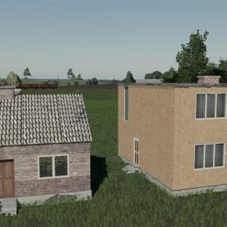 Mały i duży dom v1.0 FS19 - FS25 Mody | FS22 Mody