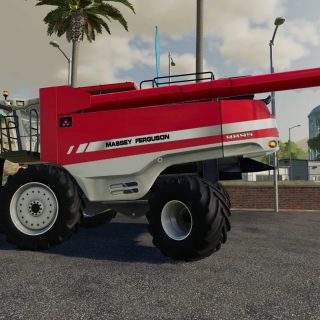 MF9895 Kombajn v1.0 FS19 - FS25 Mody | FS22 Mody