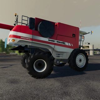 MF9895 Kombajn v1.0 FS19 - FS25 Mody | FS22 Mody