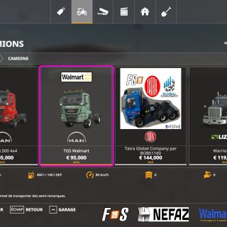 Pack Truck Trailers Walmart FS19 - FS25 Mody | FS22 Mody