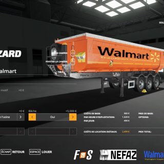 Pack Truck Trailers Walmart FS19 - FS25 Mody | FS22 Mody