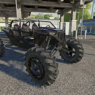 Polaris rzr 1000 podniesiony v1.0 FS19 - FS25 Mody | FS22 Mody