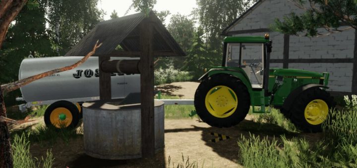 Remiza strażacka z syreną v1.0 FS19 - Farming Simulator 22 Mod / FS19 Mody