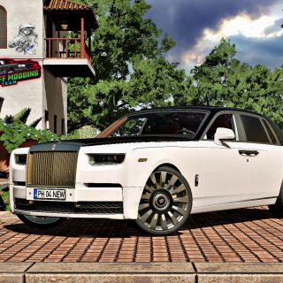 Rolls-Royce Phantom 2018 v1.0 FS19 - FS25 Mody | FS22 Mody