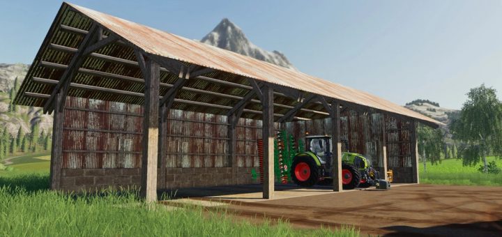 Remiza strażacka z syreną v1.0 FS19 - FS25 Mody | FS22 Mody