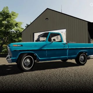 1971 Ford F100 edycja v1.0 FS19 - FS25 Mody | FS22 Mody