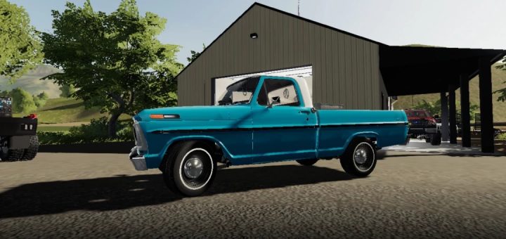Ford F100 Mods - Farming Simulator 25 Mody | mody do FS25