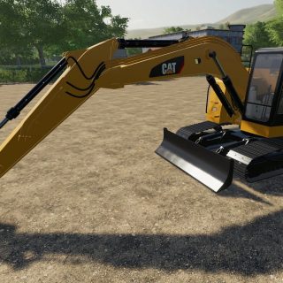 Cat 315FL v1.0 FS19 - FS25 Mody | FS22 Mody