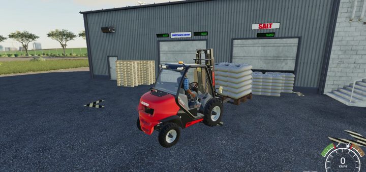 Remiza strażacka z syreną v1.0 FS19 - Farming Simulator 22 Mod / FS19 Mody