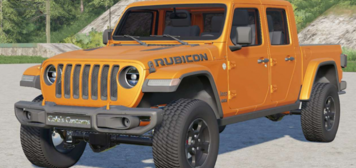 Jeep Cherokee (XJ) terenowy FS19 - Farming Simulator 22 Mod / FS19 Mody