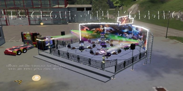 Metier forain BREAK DANCE v2.0 FS19 - FS25 Mody | FS22 Mody