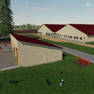 Midwest Dairy Map v1.0 FS19 - FS25 Mody | FS22 Mody