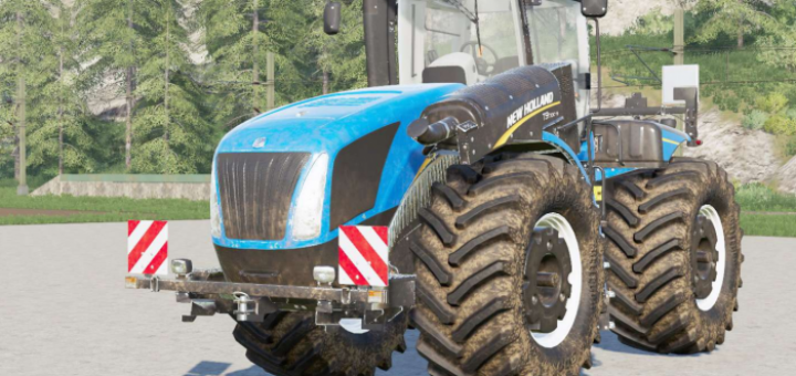 John Deere serii 7020 4WD V1.0 FS19 - Farming Simulator 22 Mod / FS19 Mody