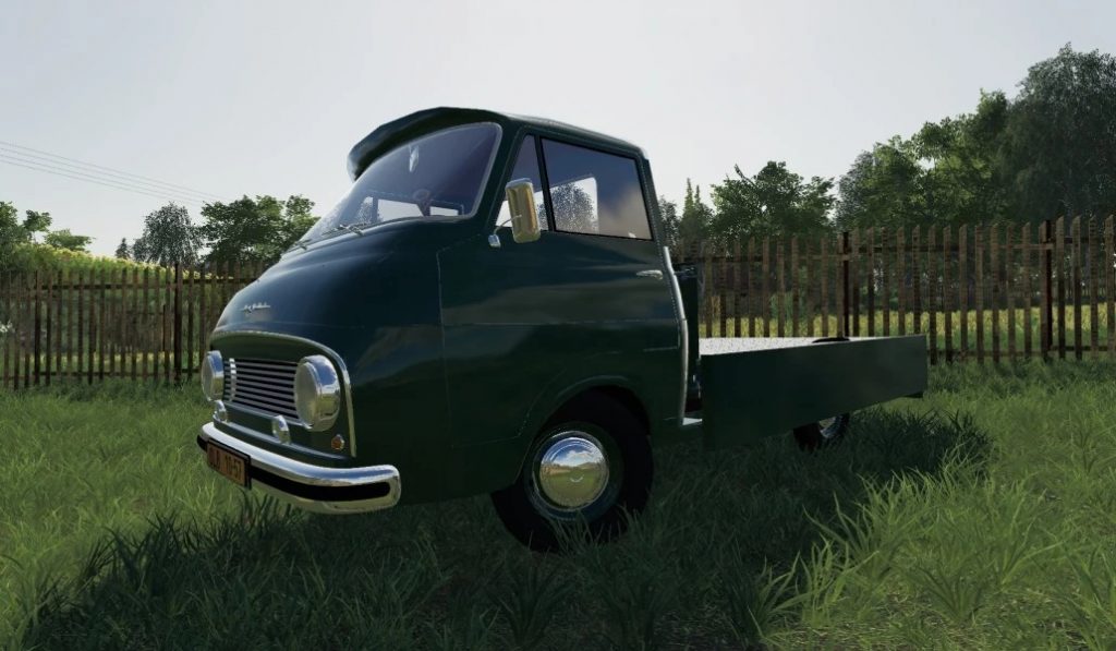 SKODA 1203 platforma z plandeką v1.0 FS19 - FS25 Mody | FS22 Mody