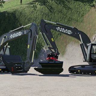 Koparka NMC 320 v1.0 FS19 - FS25 Mody | FS22 Mody