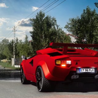 Lamborghini Countach 1988 v0.9.9.b FS19 - FS25 Mody | FS22 Mody