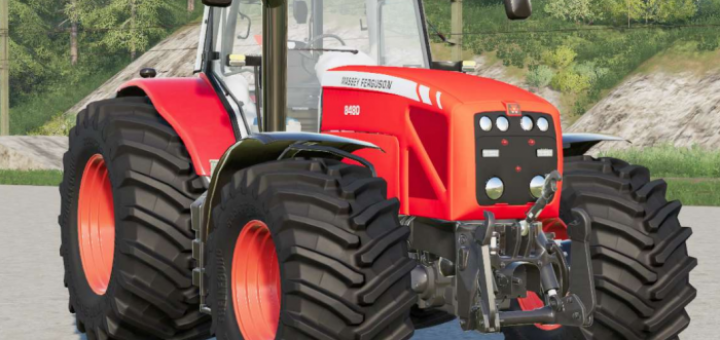Massey Ferguson 7610 seria FS19 - Farming Simulator 22 Mod / FS19 Mody