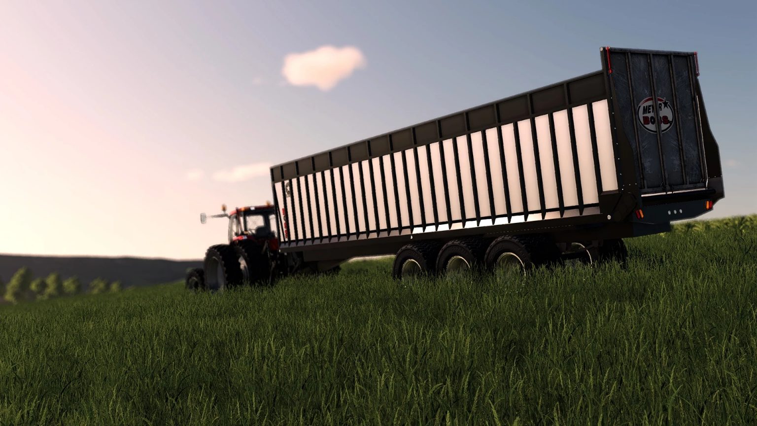 Meyer 9100rt Tridem v1.0 FS19 - FS25 Mody | FS22 Mody