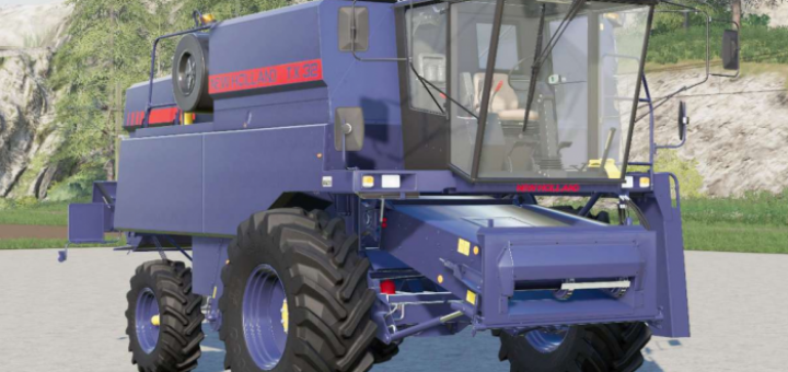 Kombajn New Holland CR5080 V1.0 FS19 - Farming Simulator 22 Mod / FS19 Mody