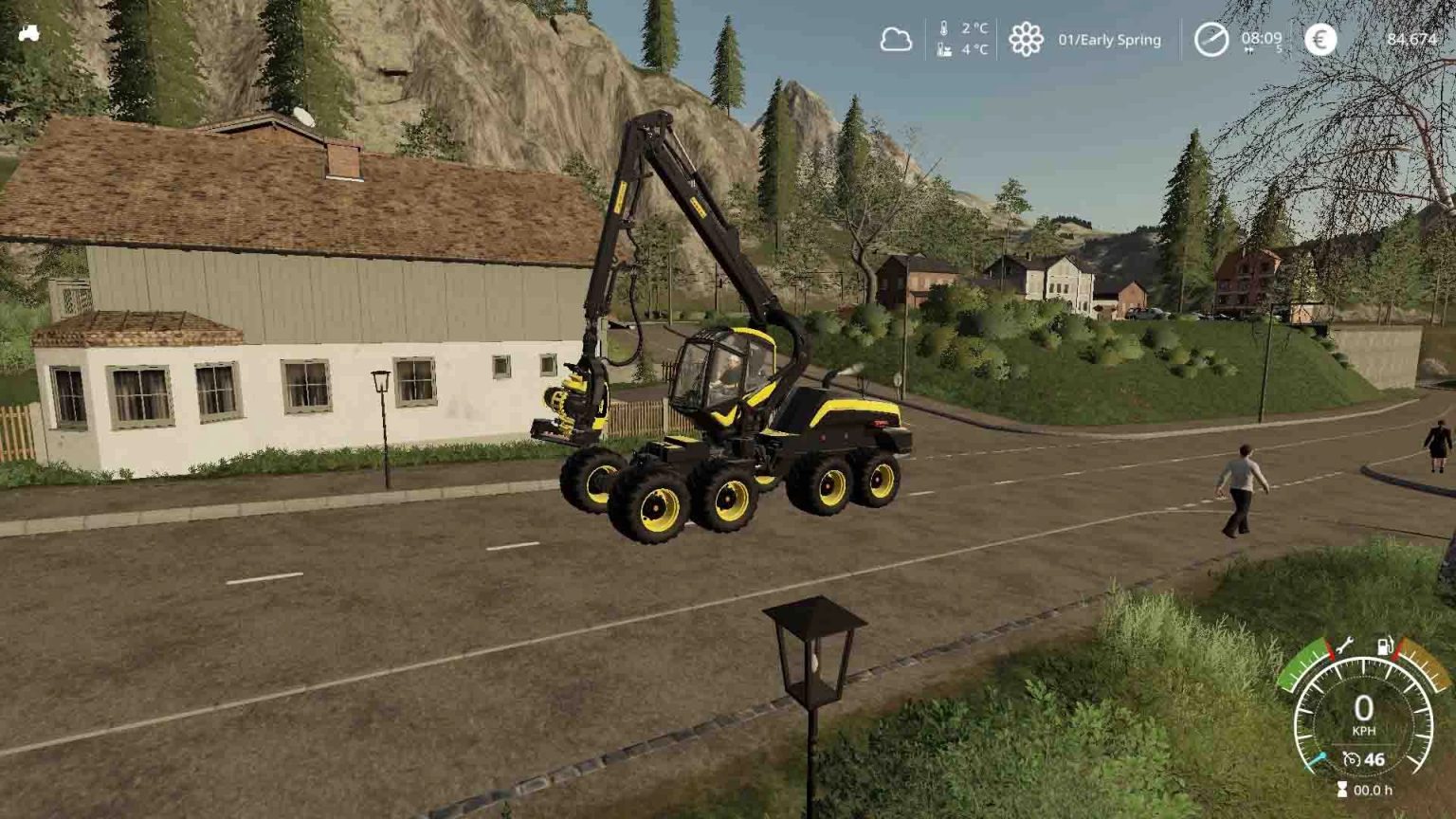 Ponsse Scorpion Speed Edition v1.0 FS19 - FS25 Mody | FS22 Mody
