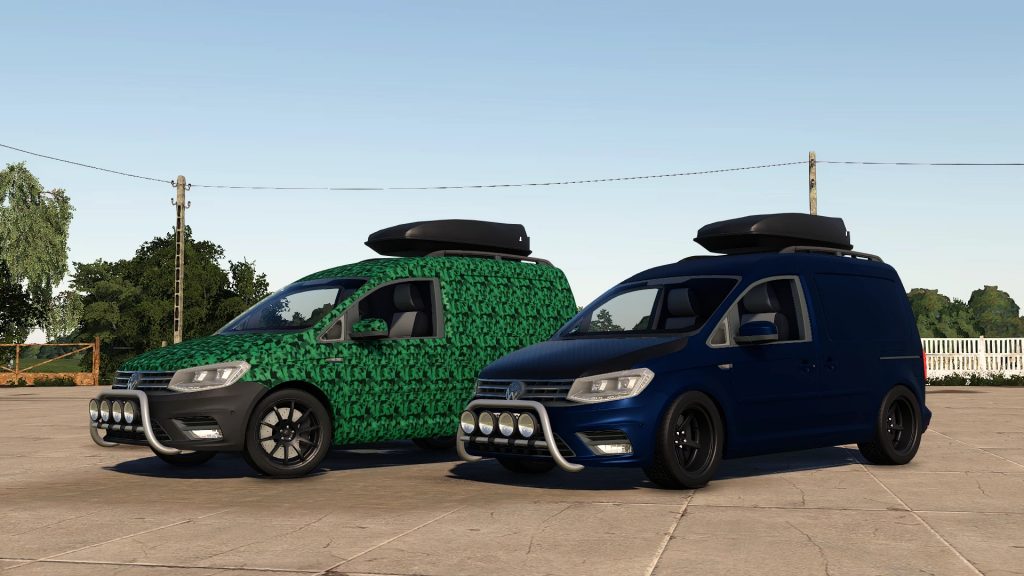 Volkswagen Caddy 2015 v1.0 FS19 - FS25 Mody | FS22 Mody