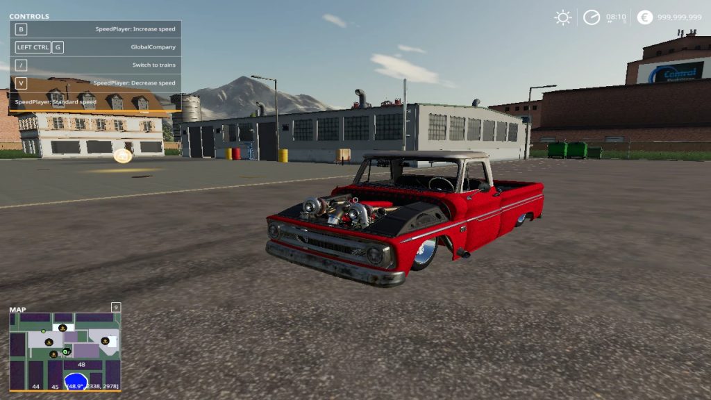 1960 chevy c10 drag truck v1.0 FS19 - FS25 Mody | FS22 Mody