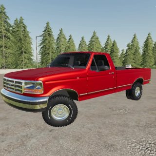 1995 FORD F150 FS19 - Farming Simulator 22 Mod / FS19 Mody