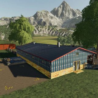 Duża szopa v1.0.1 FS19 - FS25 Mody | FS22 Mody